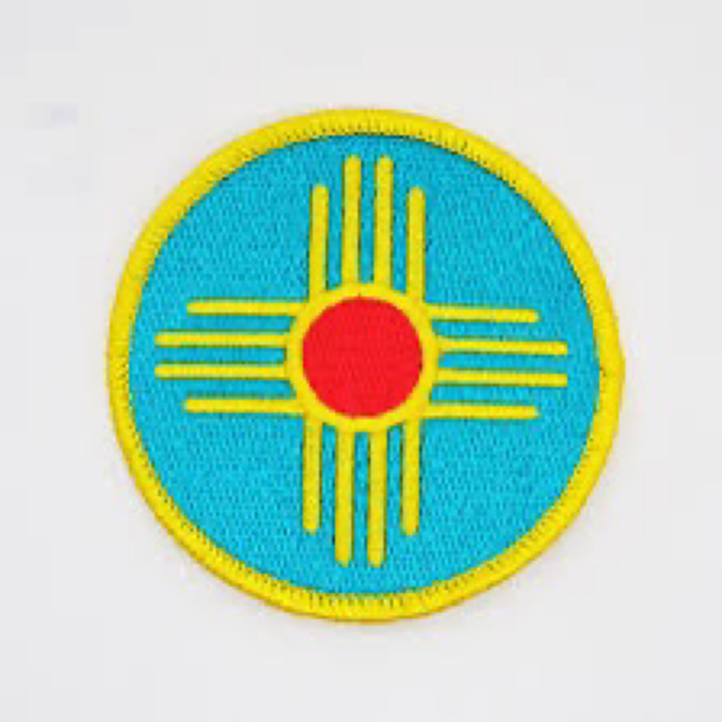 Patch, Zia Turquoise/Yellow | Santa Fe Hemp