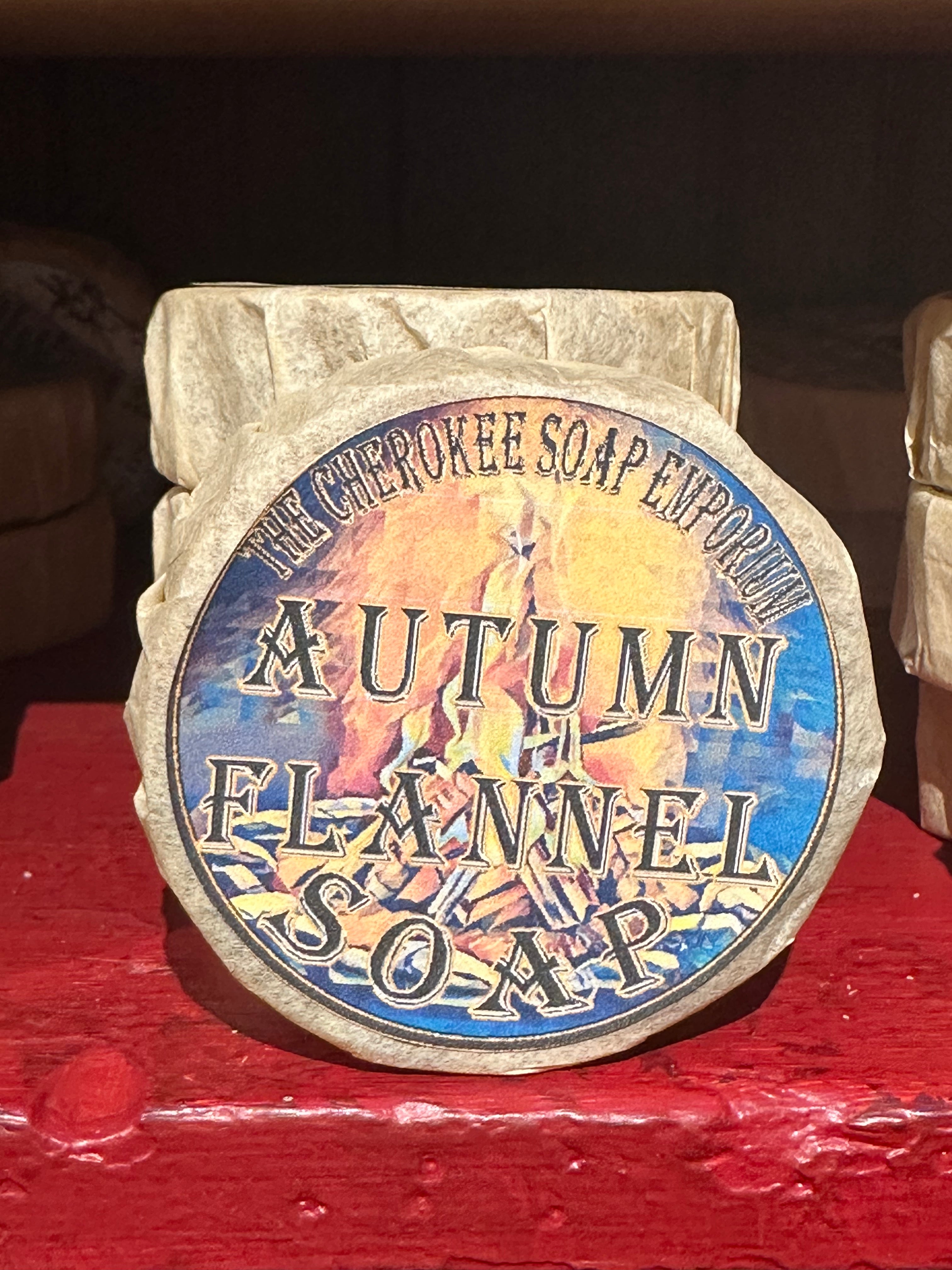 Natural Soap, Autumn Flannel | Santa Fe Hemp