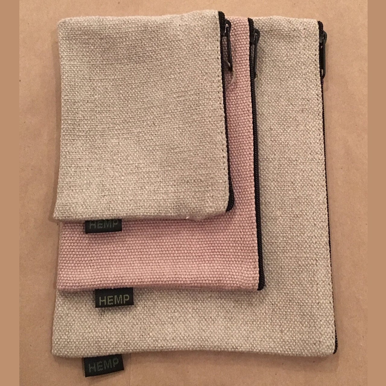 Hemp Coin Purse, Natural | Santa Fe Hemp