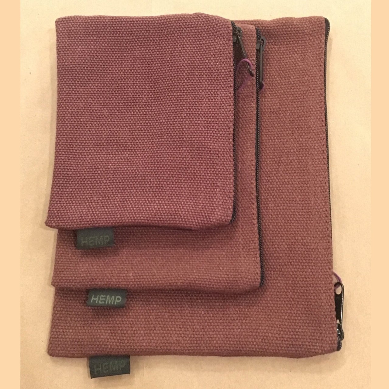 Hemp Coin Purse, Brown | Santa Fe Hemp