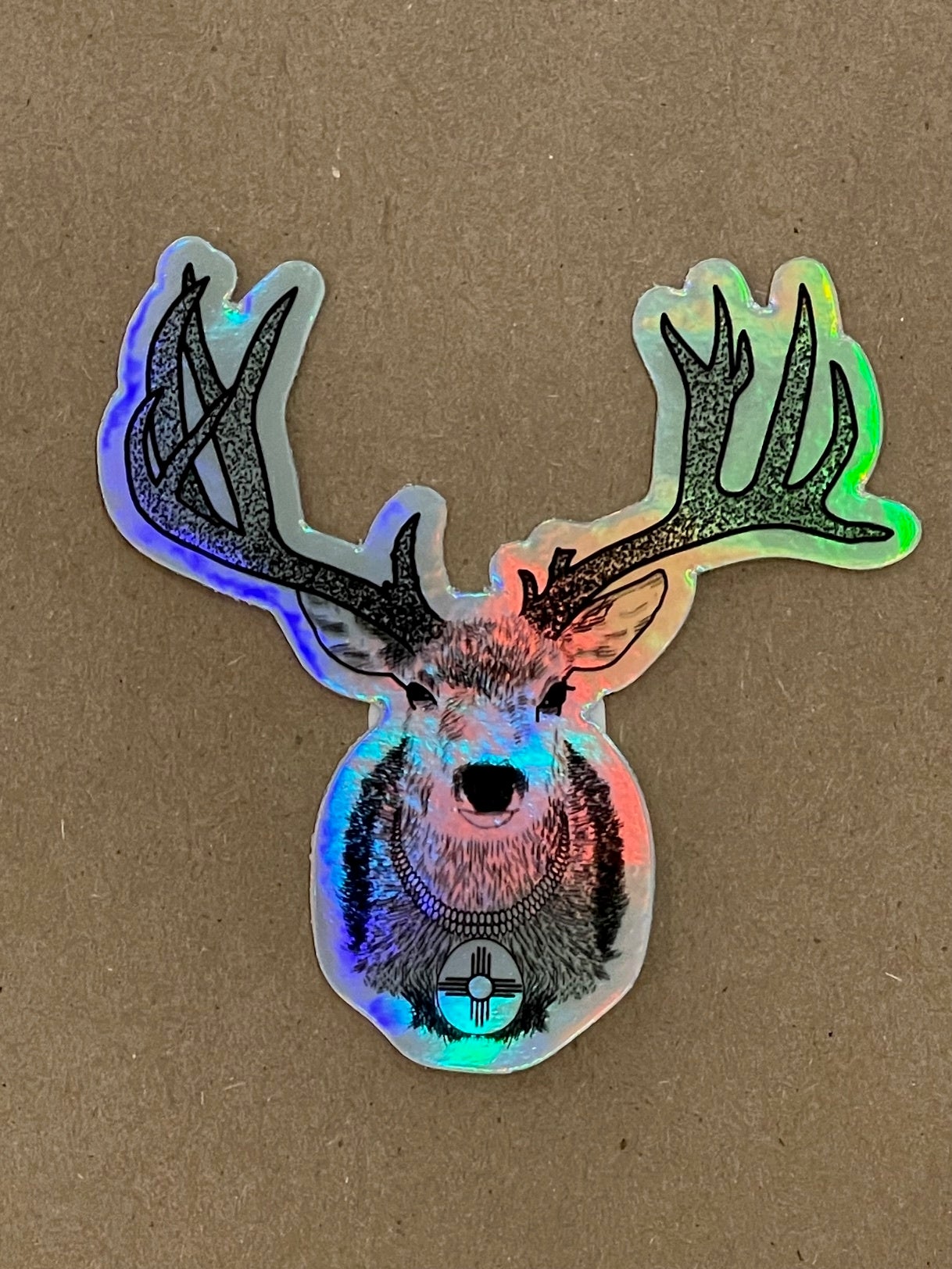 Sticker, Stag with Zia | Santa Fe Hemp